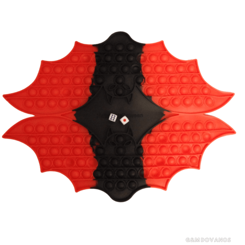 Silikoninis žaislas Pop it, braškė